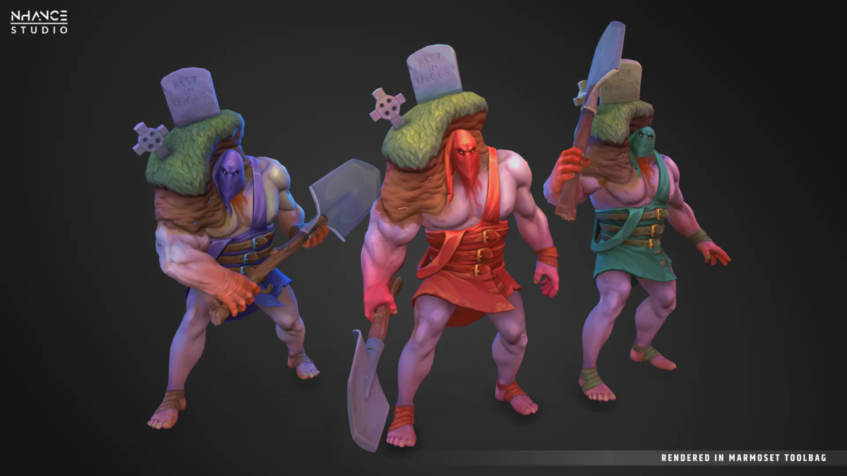 Stylized Fantasy Enemy NPC Bundle #2