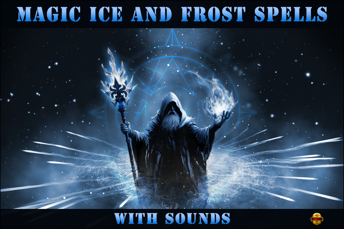 Magic Ice and Frost Spells with Sounds