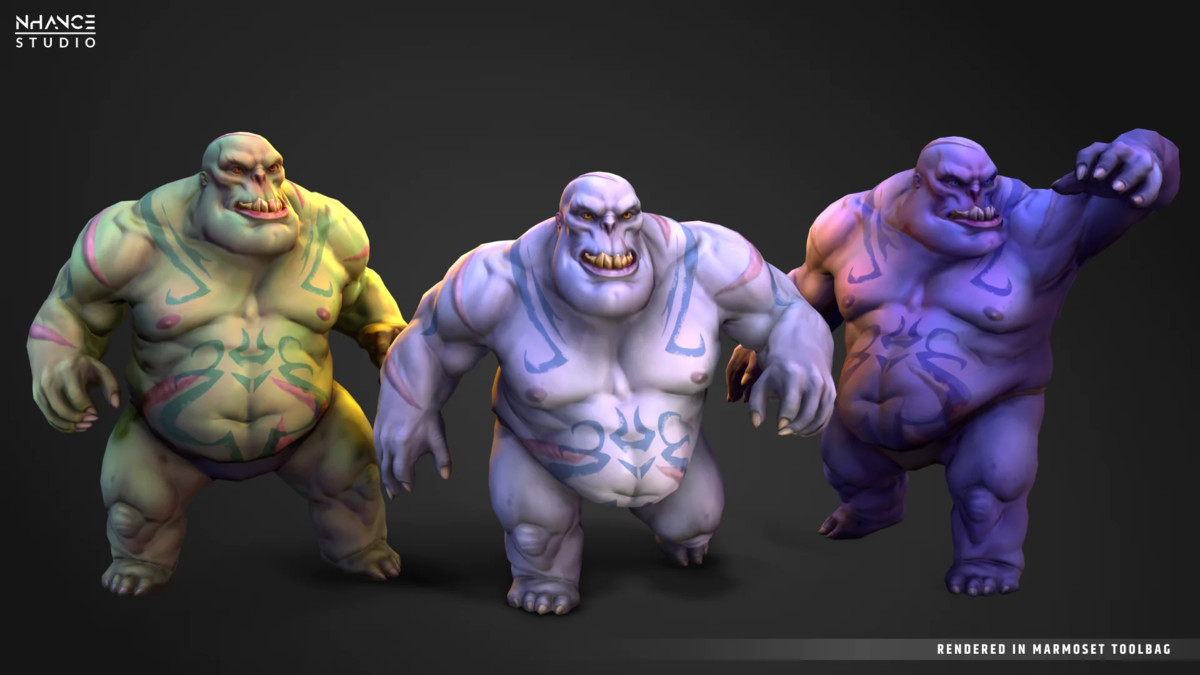 Stylized Fantasy Enemy NPC Bundle #2