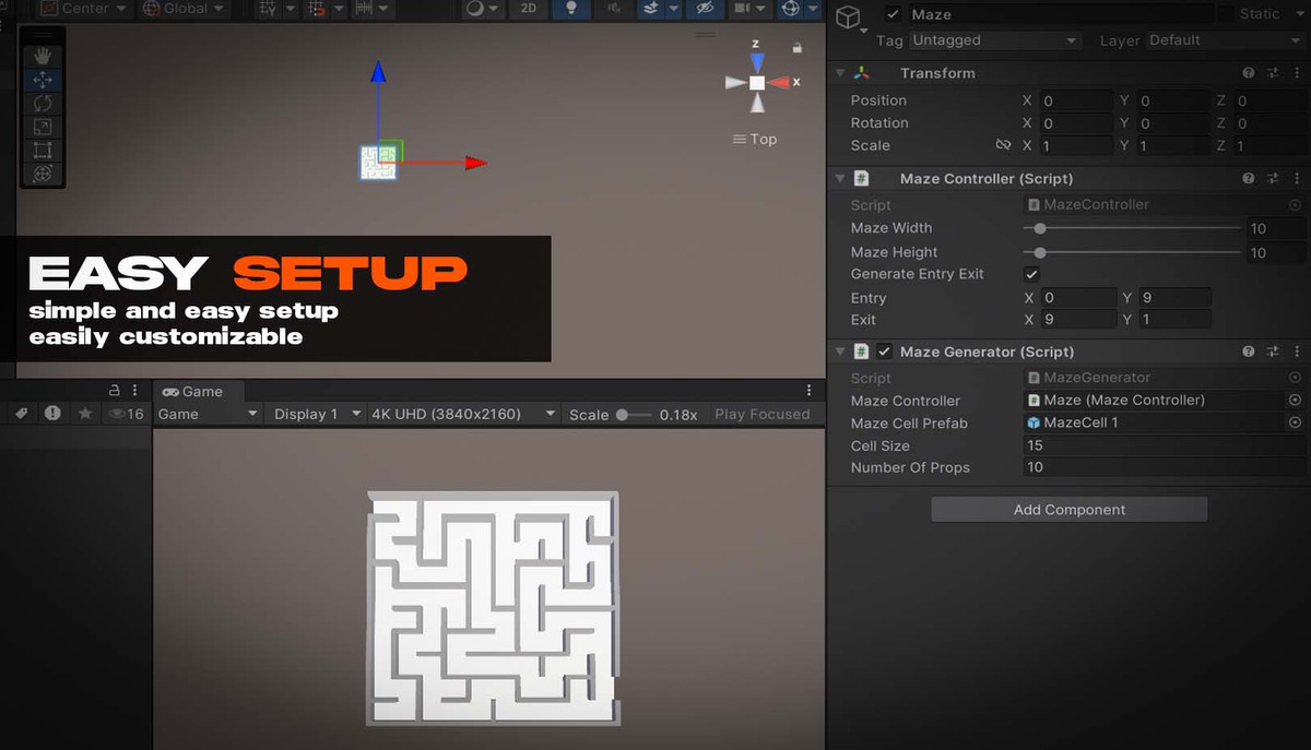 Procedural Maze Generator