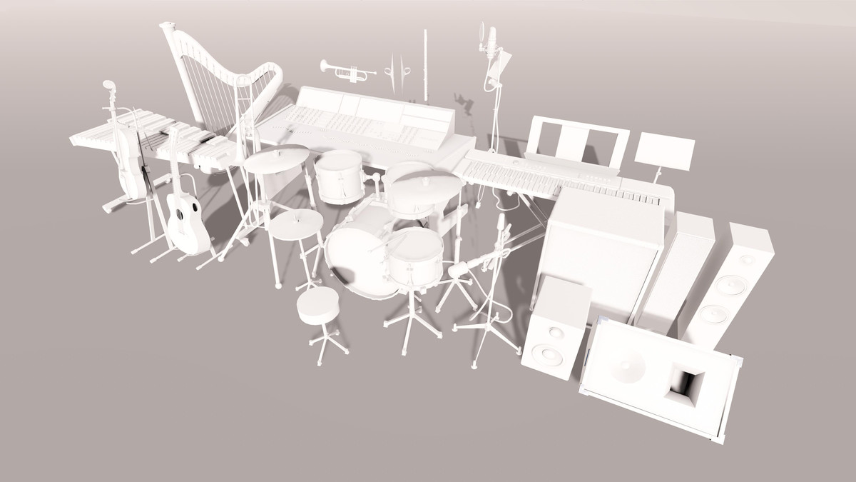 Musical Instruments Pack HQ