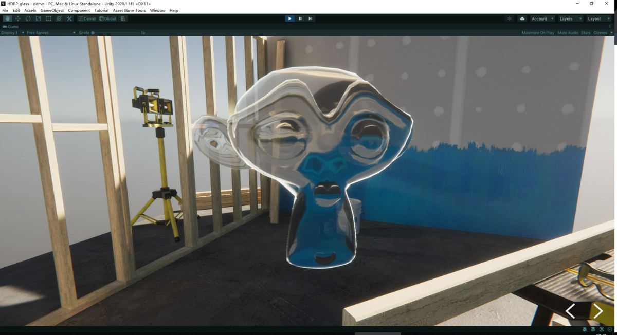 Glass Shader（HDRP）