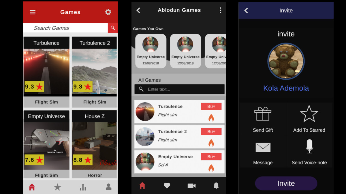 Mobile App UI Template (PRO)