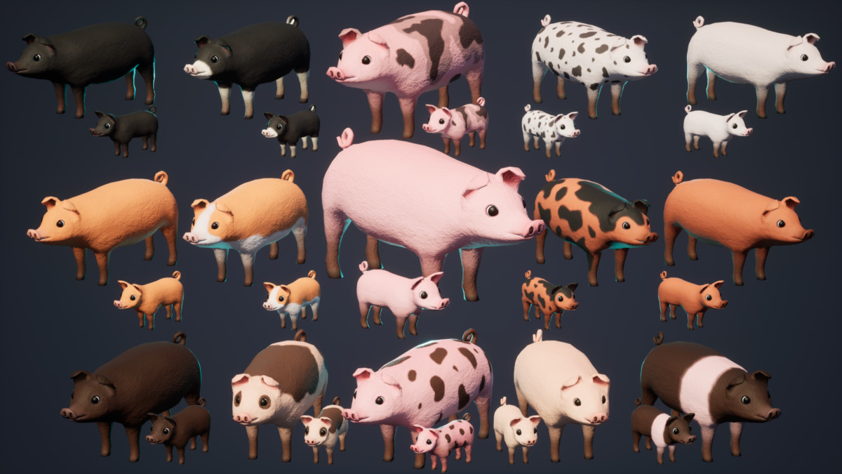 SI - Animated Pig and Piglet
