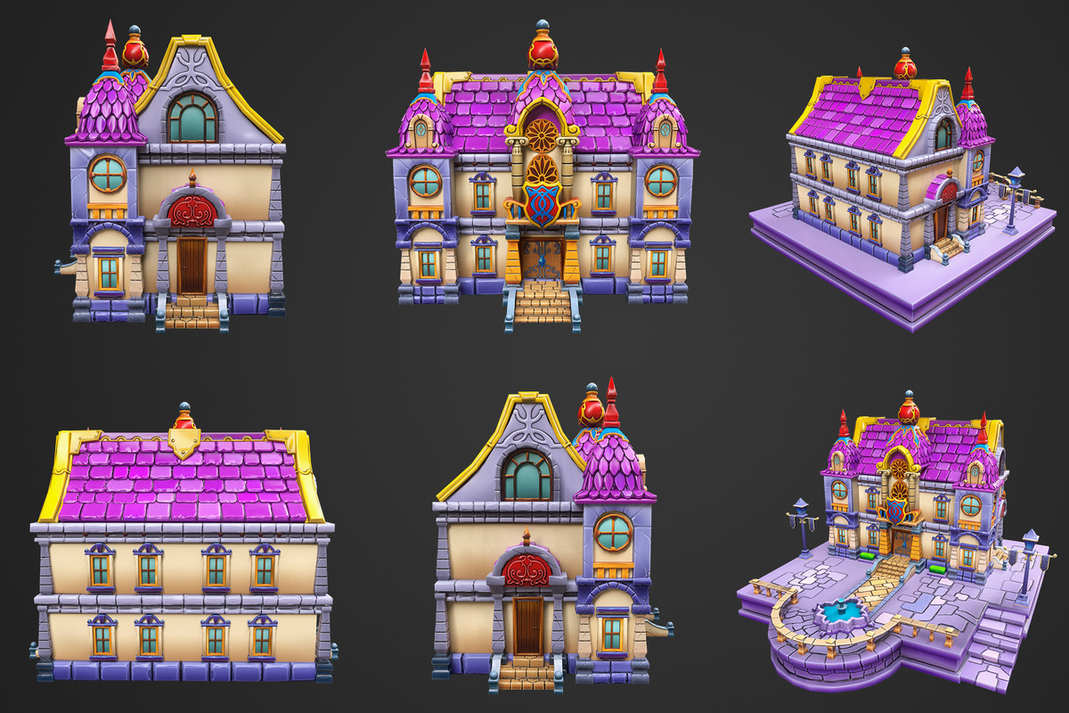 Stylized Fantasy Buildings