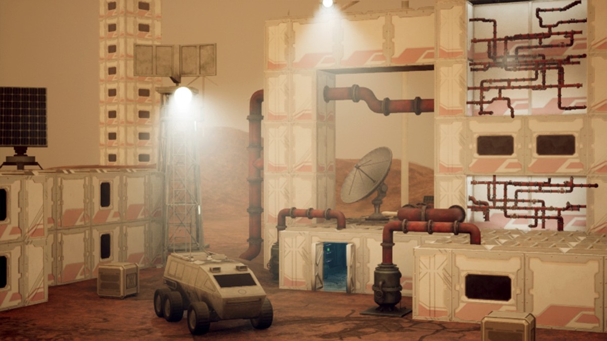 Colony Planet Space Shelter Modular Base