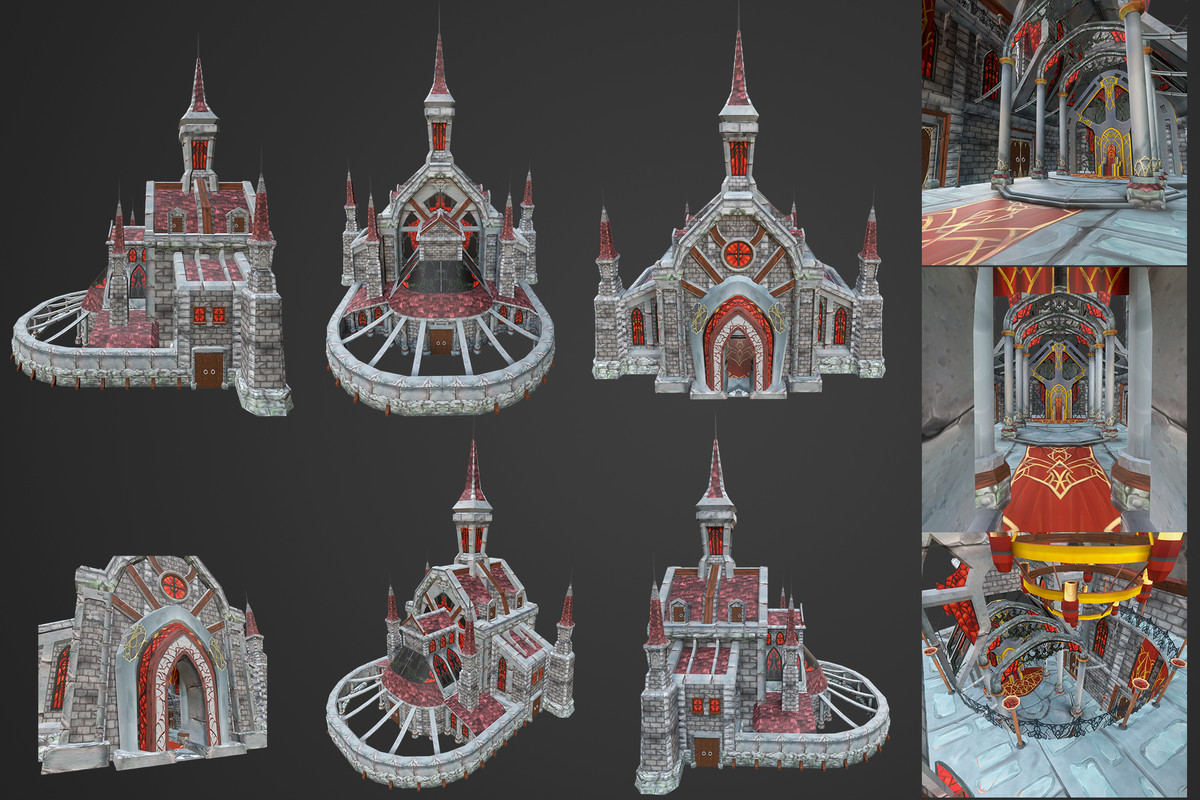 Stylized Fantasy Buildings