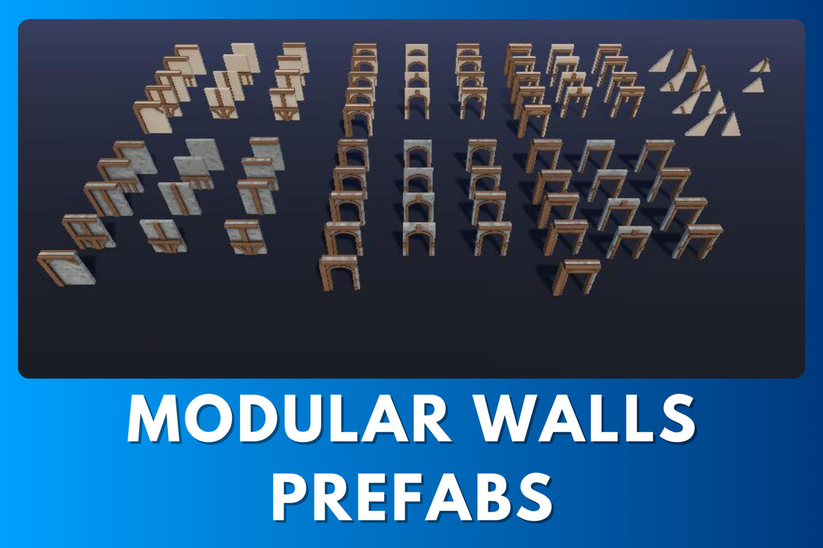 Fantasy Village Stylized Modular MEGA PACK