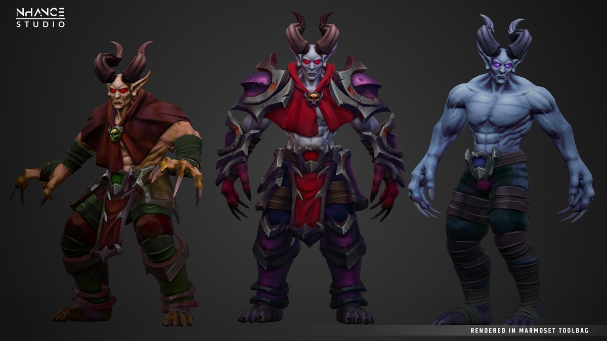 Stylized Fantasy Enemy NPC Bundle