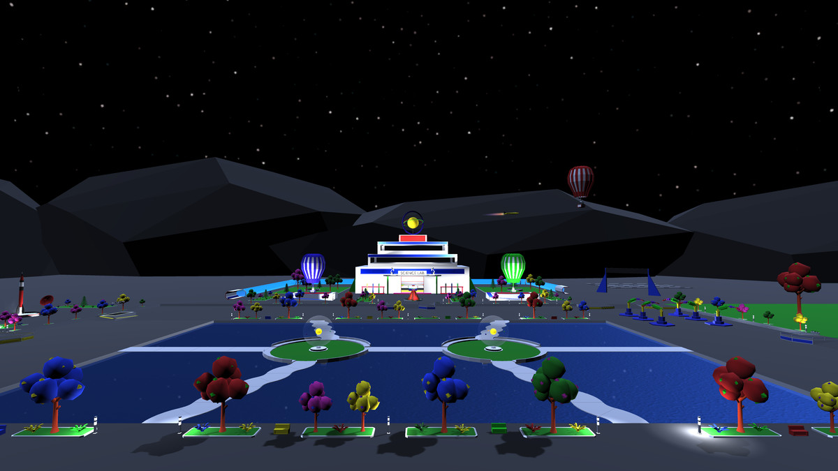 Low Poly Science Park