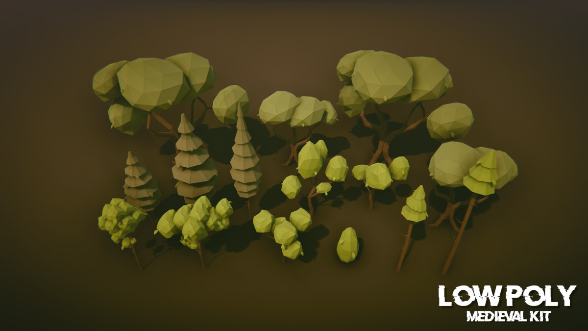 Low Poly Medieval Kit