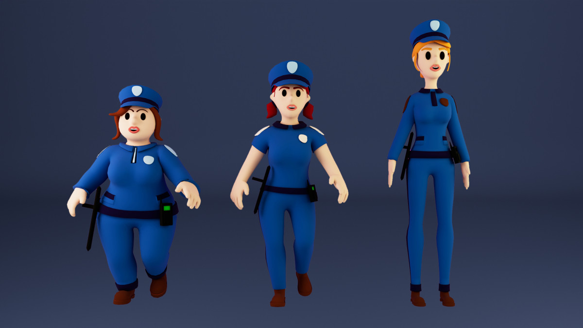 Cartoon 66 Stylized Characters with Toon Shader Cartoon 66 Stylized Characters with Toon Shader