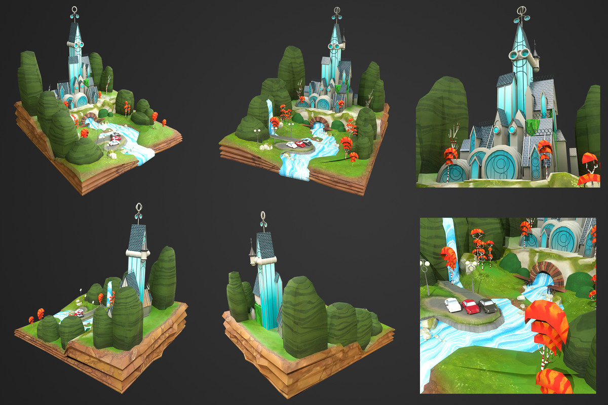 Stylized Fantasy Buildings