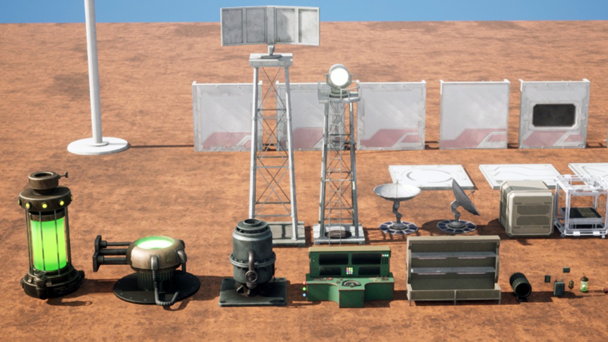 Colony Planet Space Shelter Modular Base
