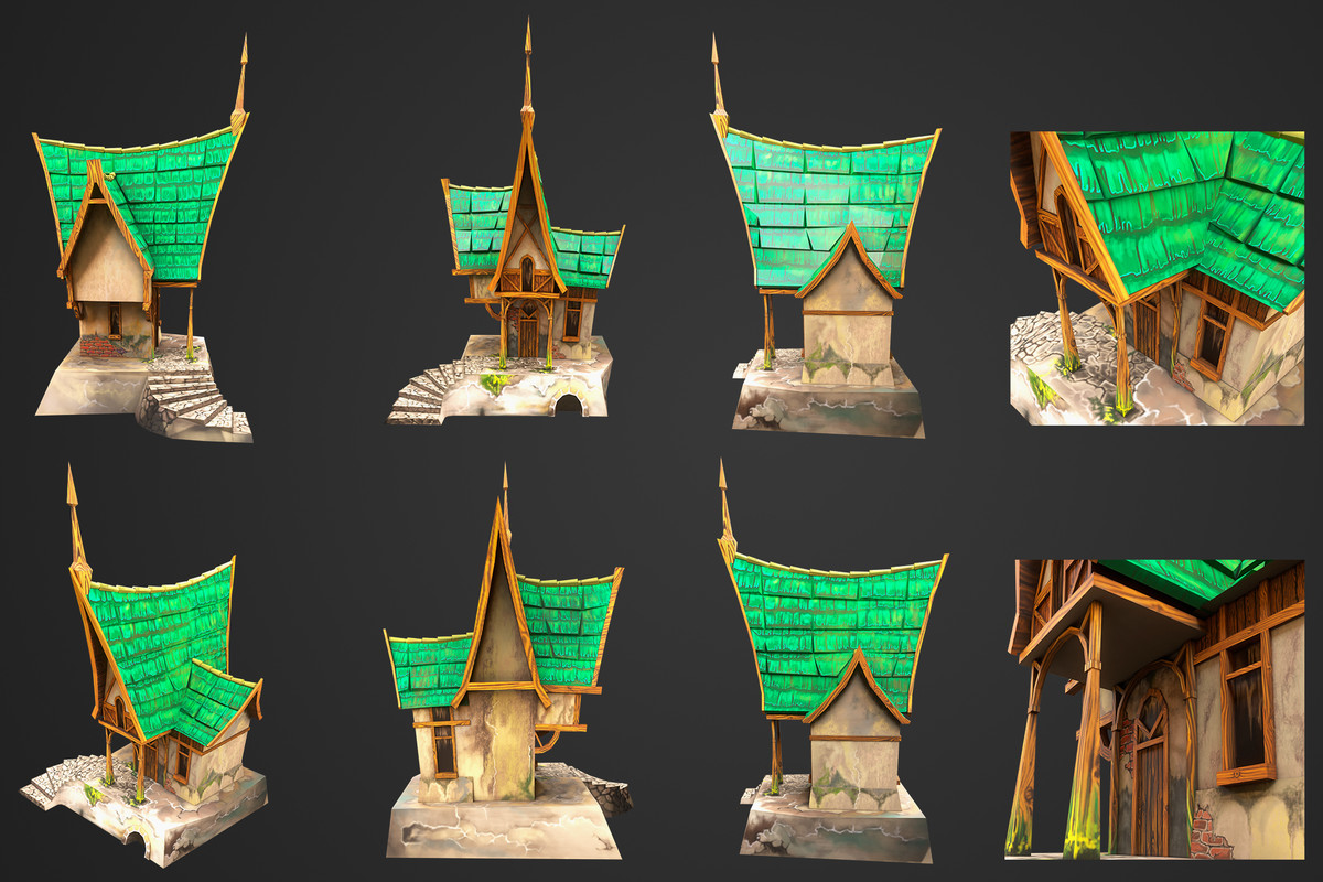 Stylized Fantasy Buildings