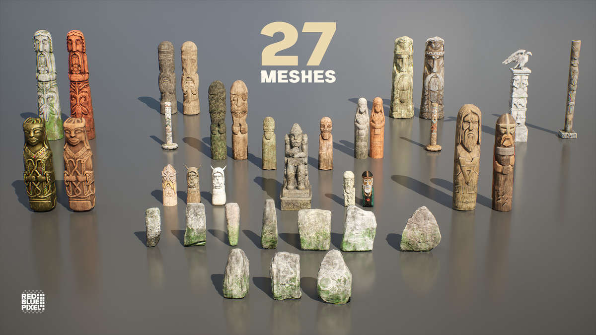 Totem & Rune Stones Pack