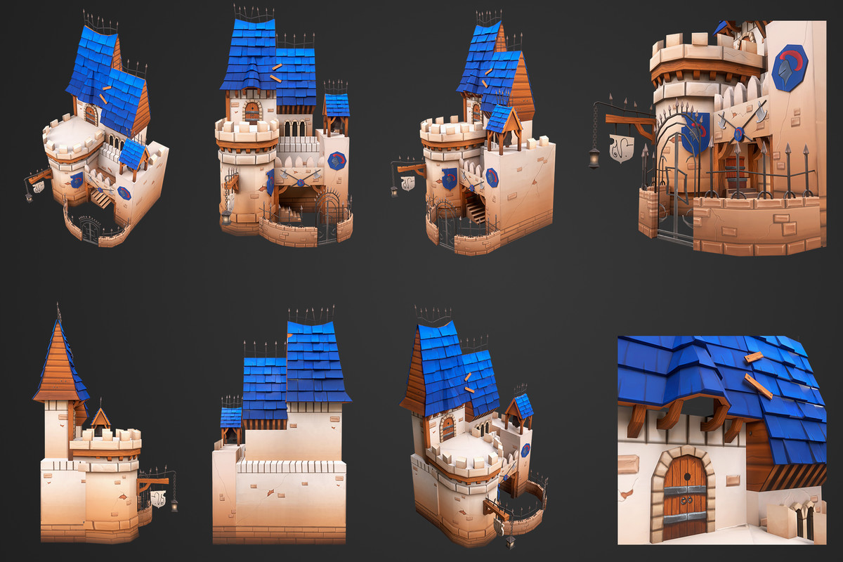 Stylized Fantasy Buildings