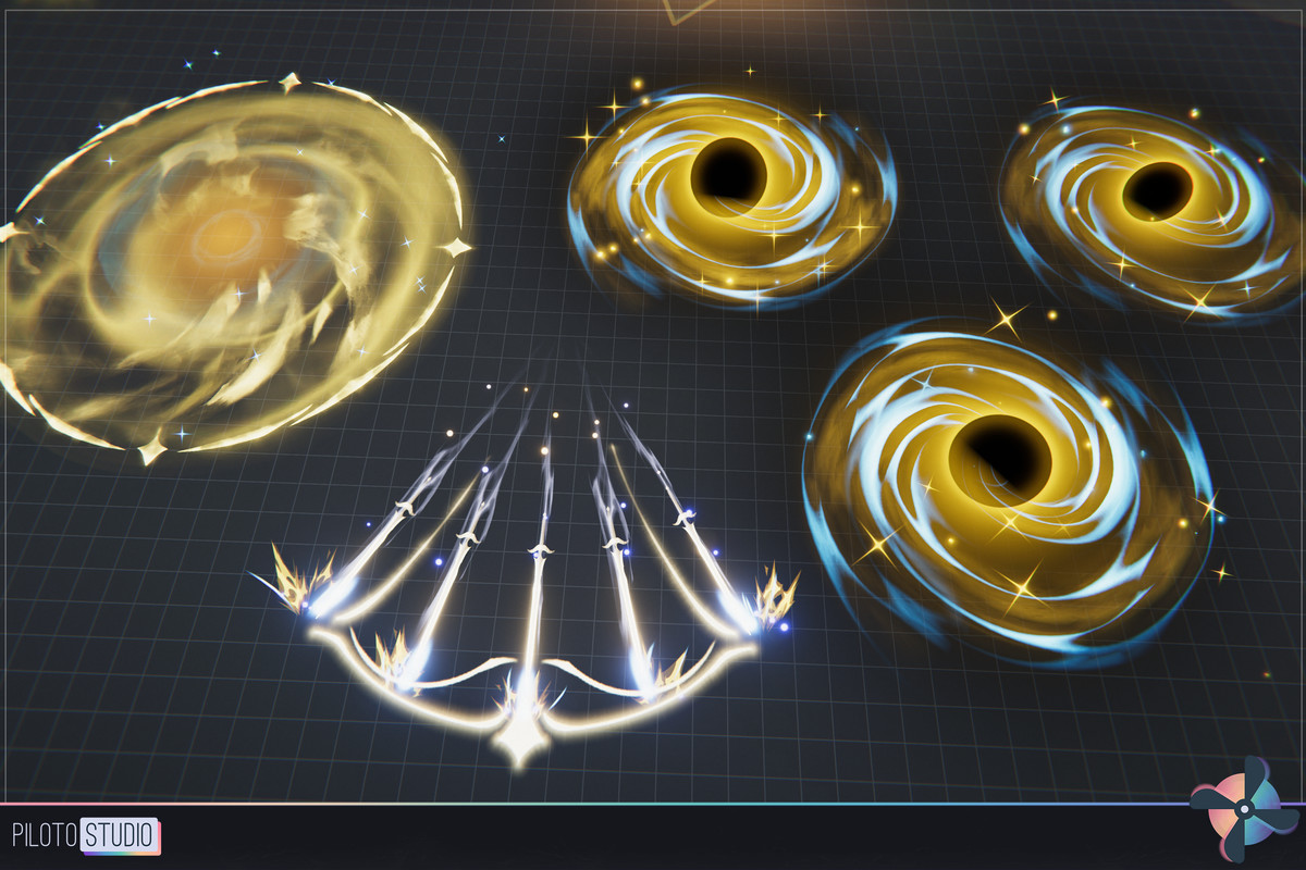 Holy & Paladin Stylized VFX Starter Kit by Piloto Studio
