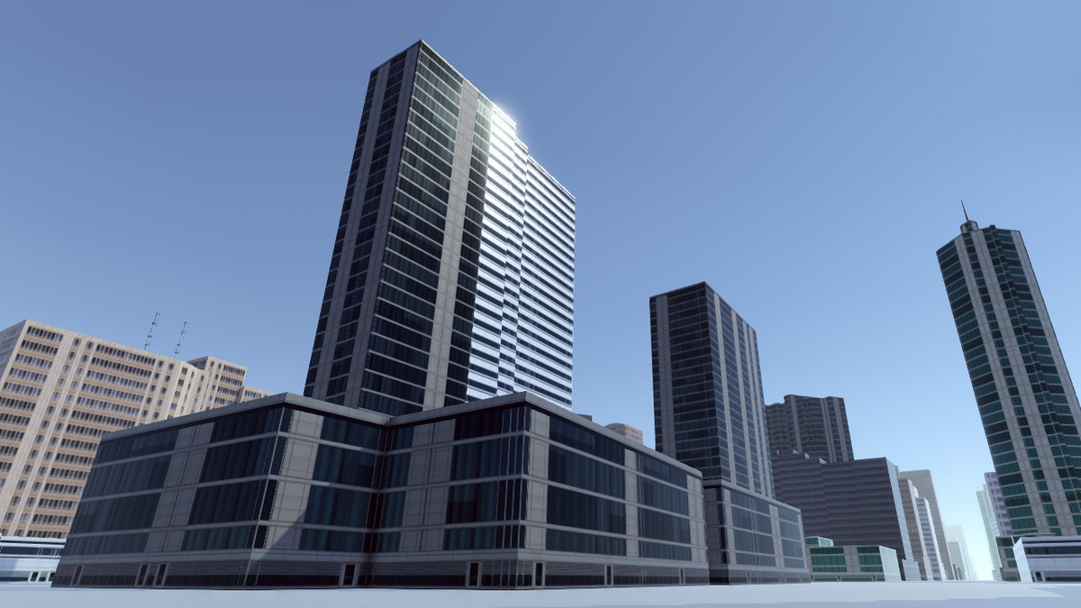 Modern City Buildings