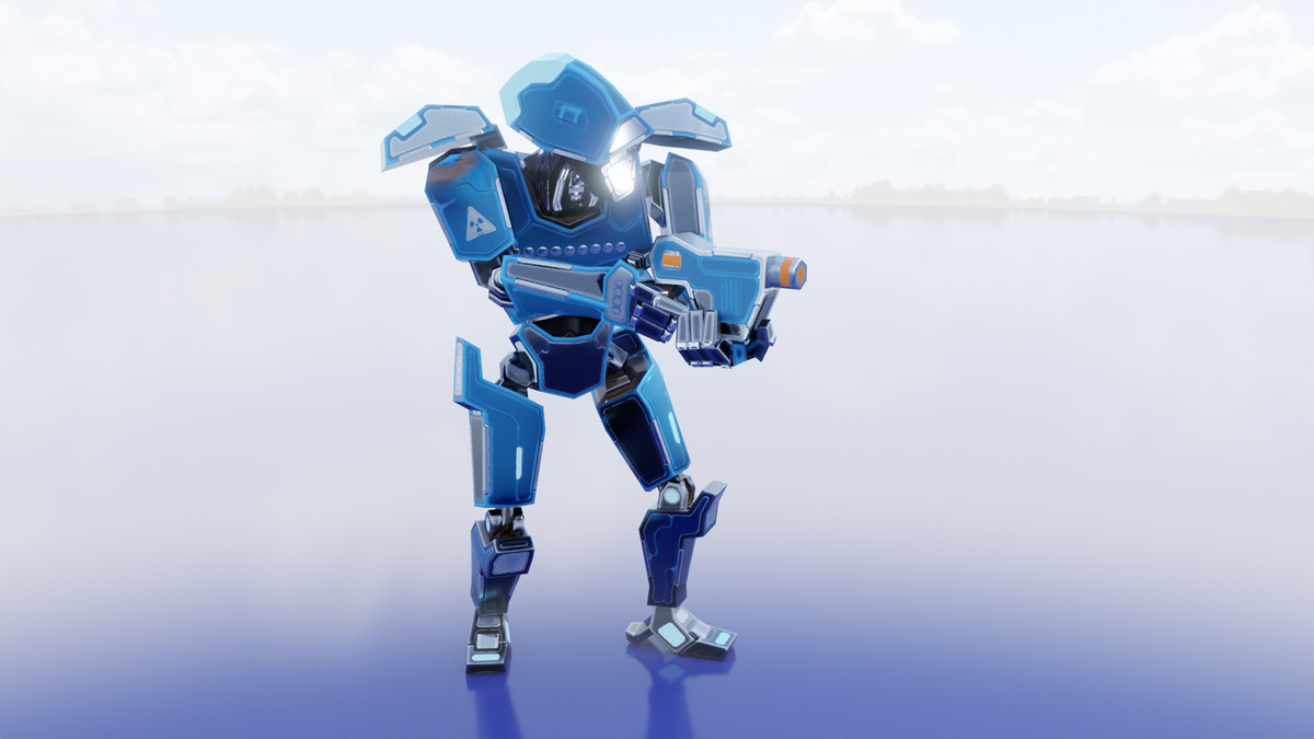 Sci-fi Assault Bot