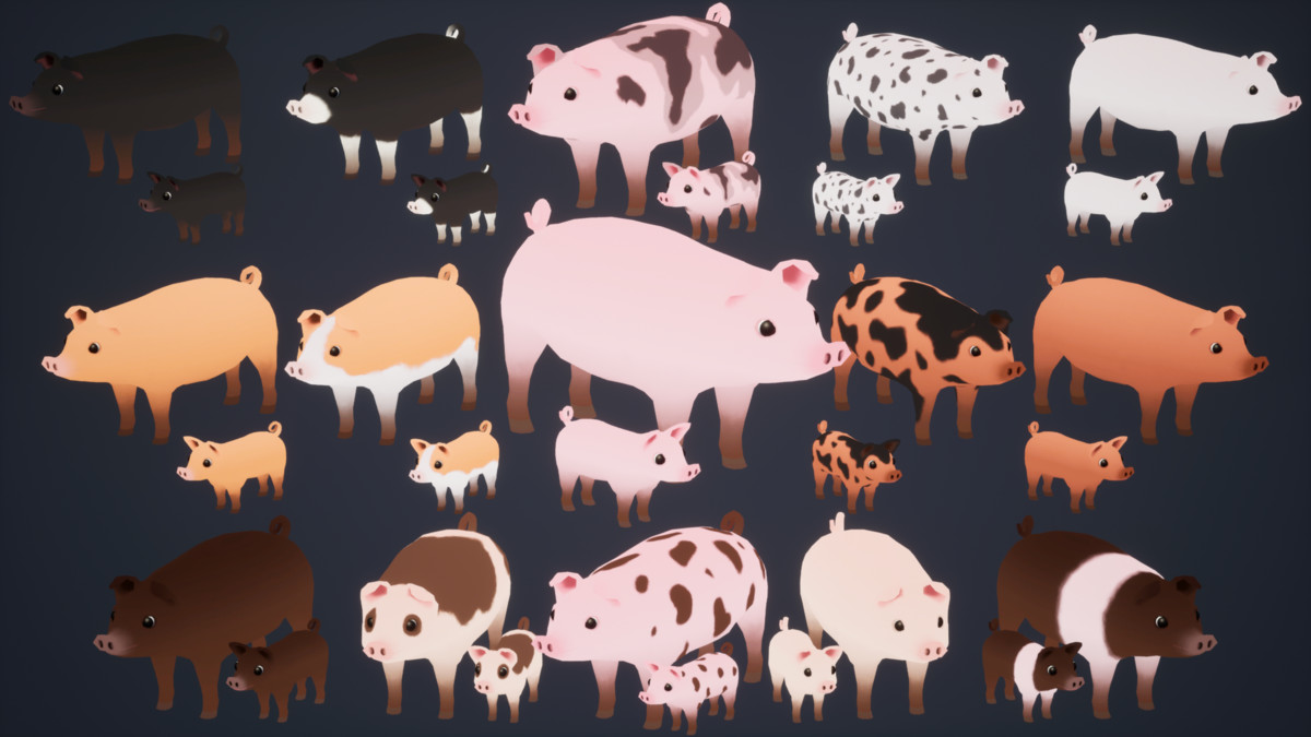 SI - Animated Pig and Piglet