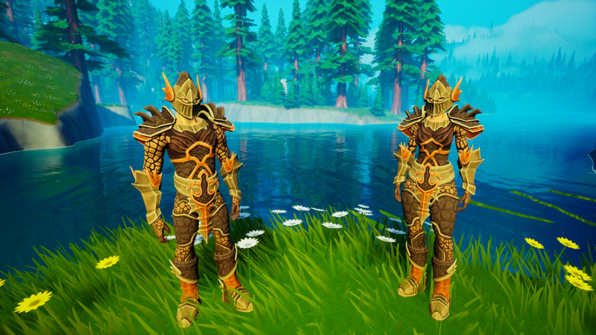 Hydra Armor Set - Stylized RPG