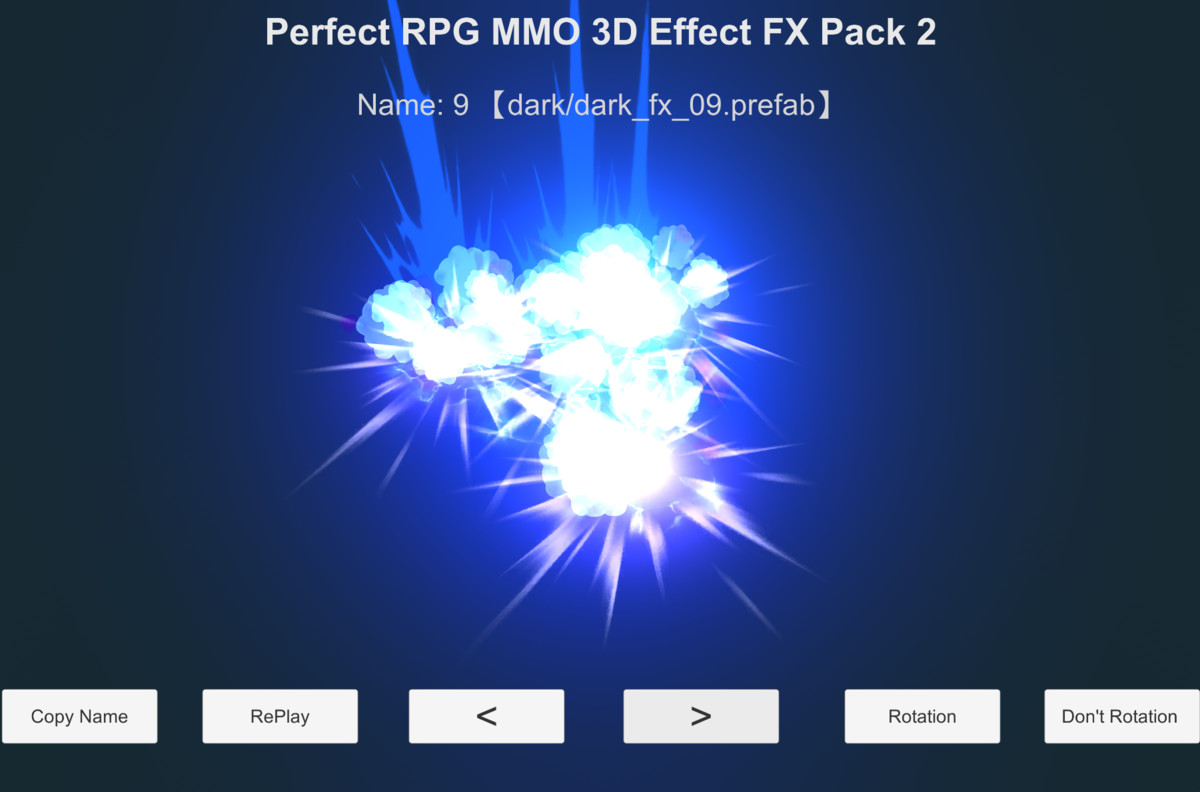 Perfect RPG MMO 3D Effect VFX Pack 2