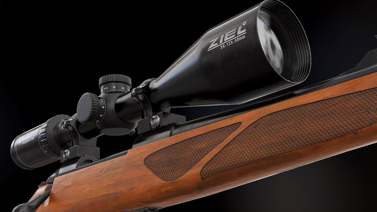 FPS Hunter Rifle 85 - Model & Textures