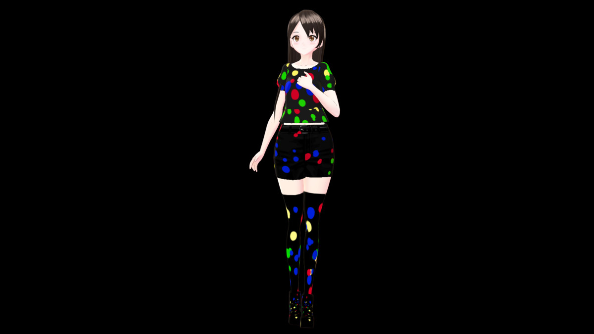 Yuki: Anime-Style Character For Games And VRChat
