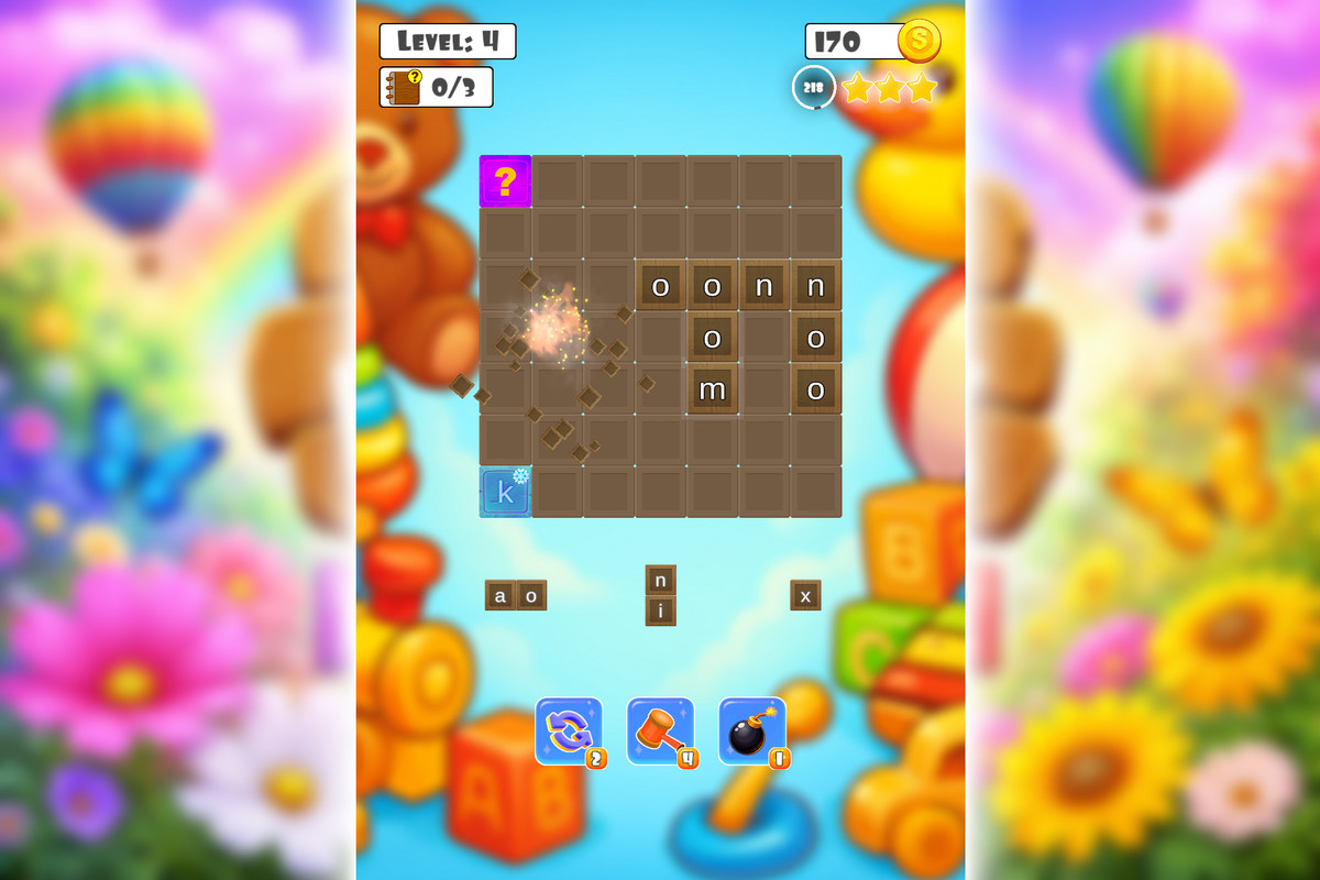 Word Block Puzzle - Complete Mobile Game Template