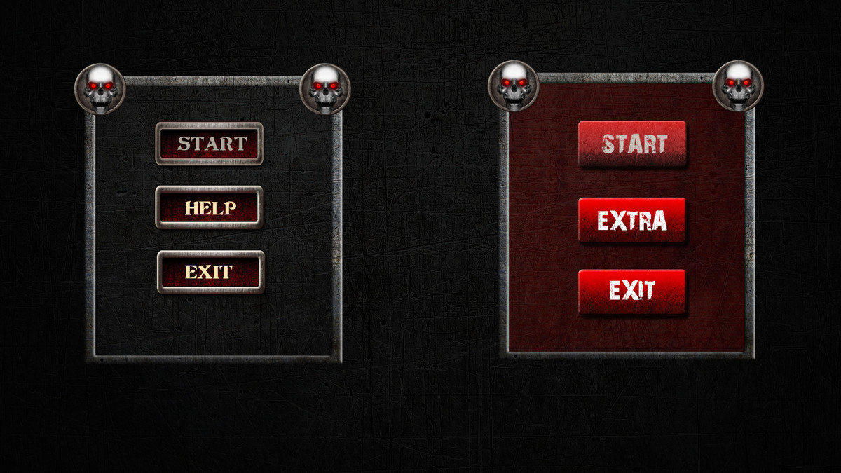 Black Metal GUI skin
