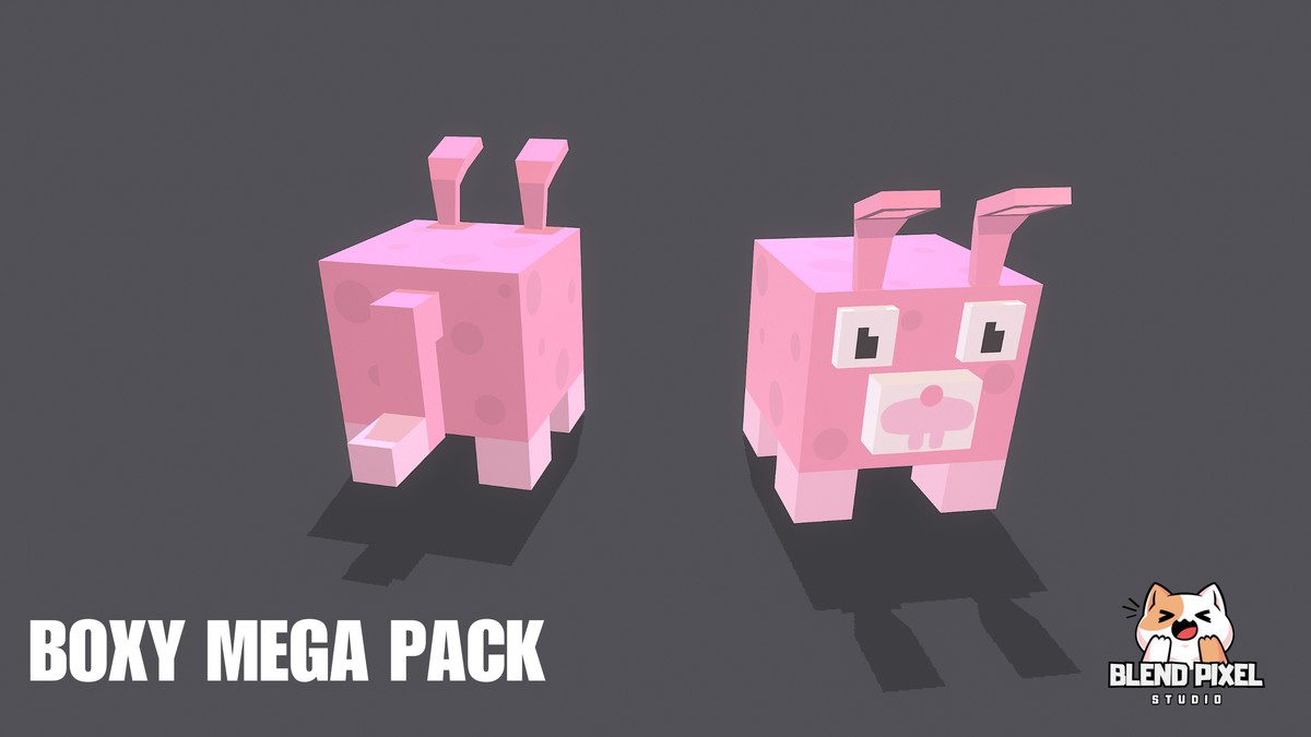 Cartoon Animal Mega Pack
