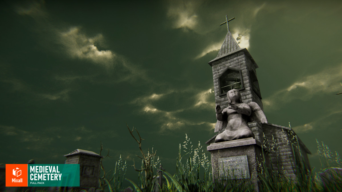 Medieval Cemetery - Full Pack