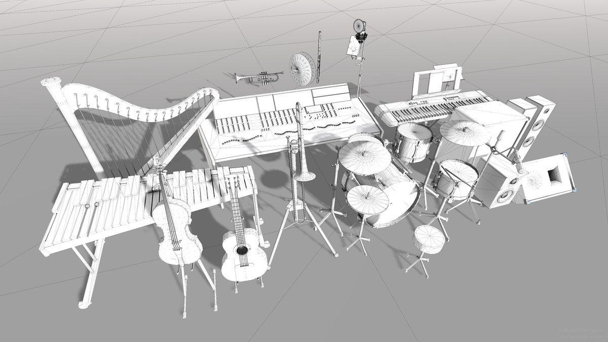 Musical Instruments Pack HQ