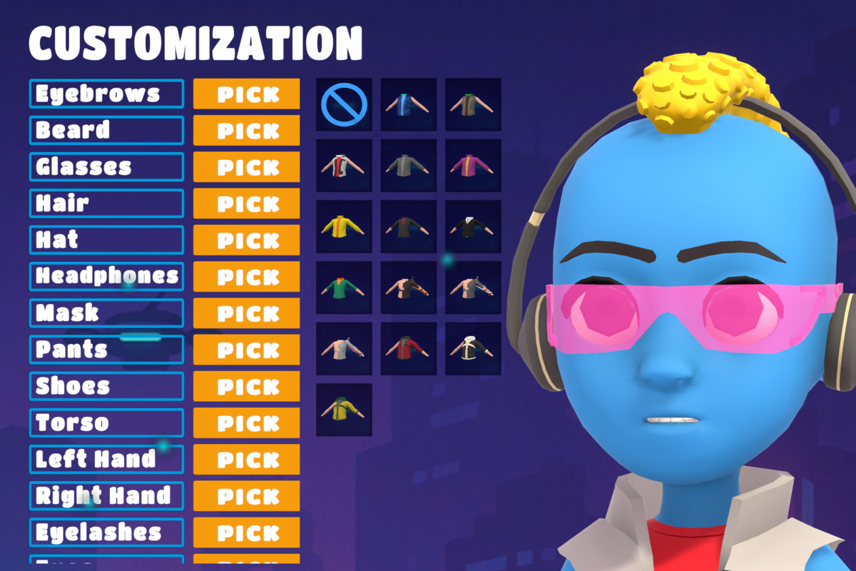 Stylized Cyberpunk Characters