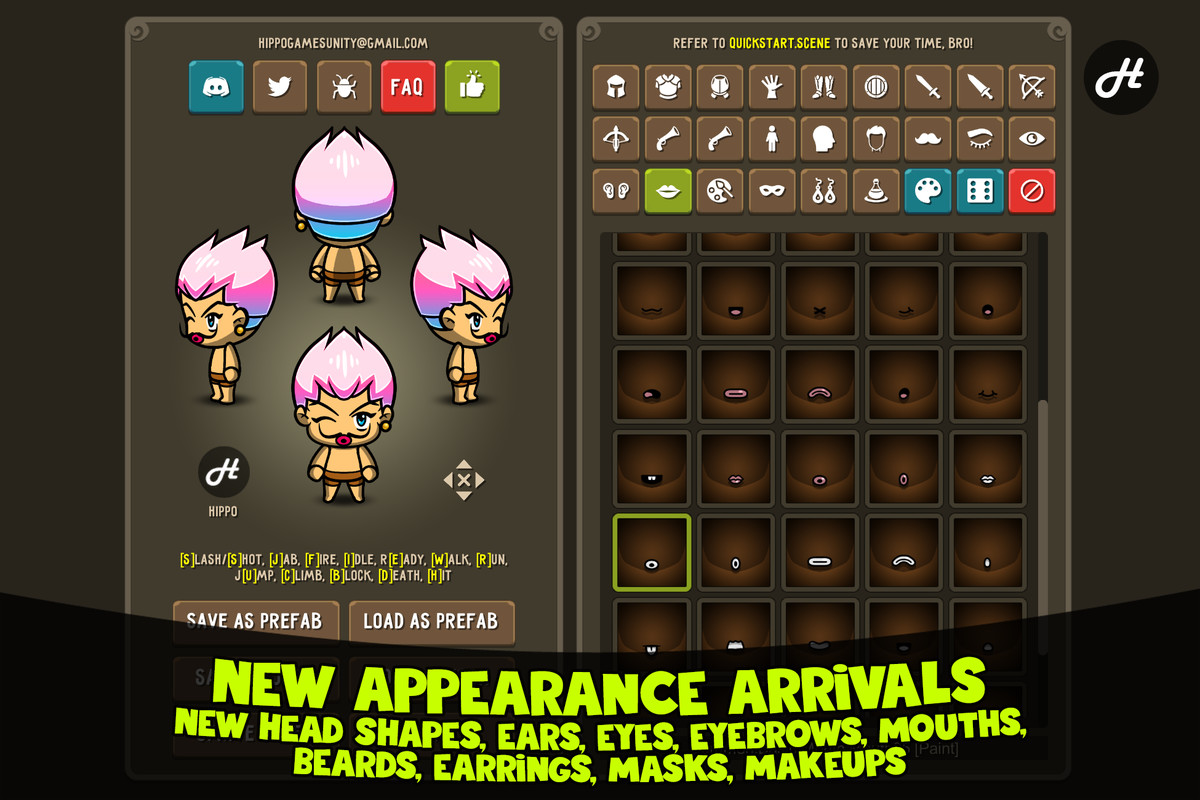 Character Editor 4d Megapack