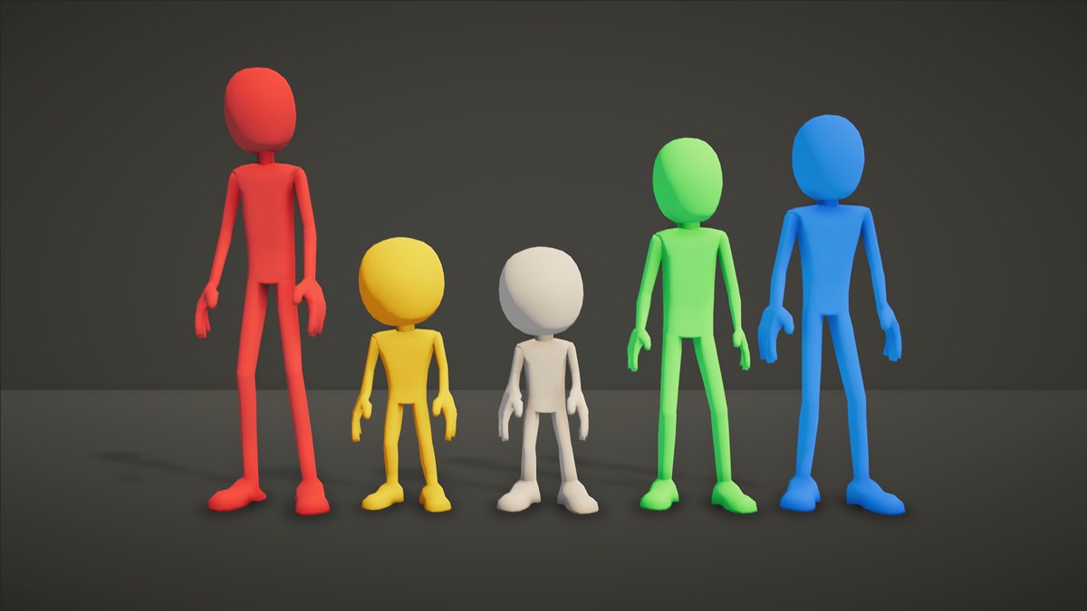 Hyper-Casual - Characters