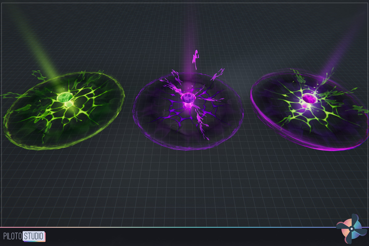 Poison Magic Stylized VFX Starter Kit