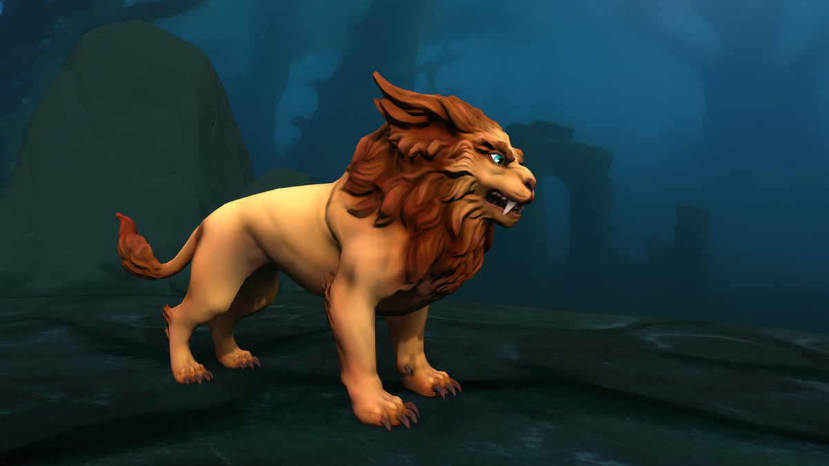 Stylized Lion