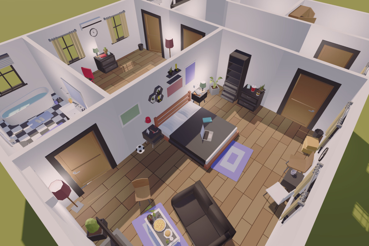 Ultimate Characters Bundle + Low Poly House Interior