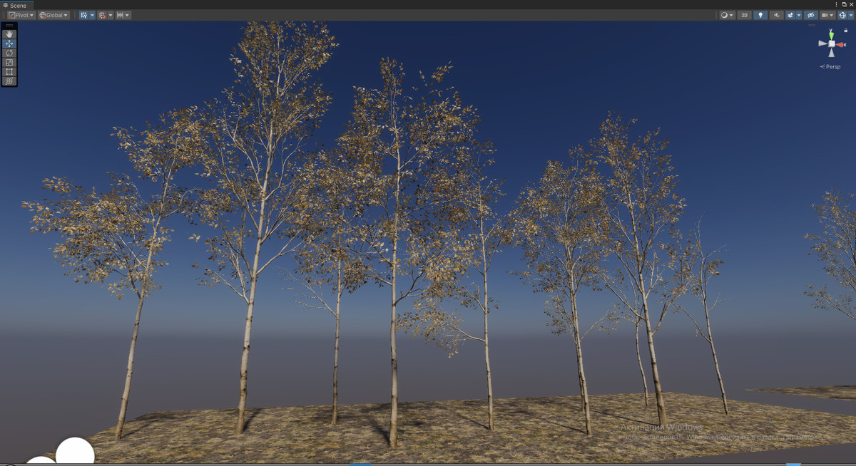 Small Poplar Trees