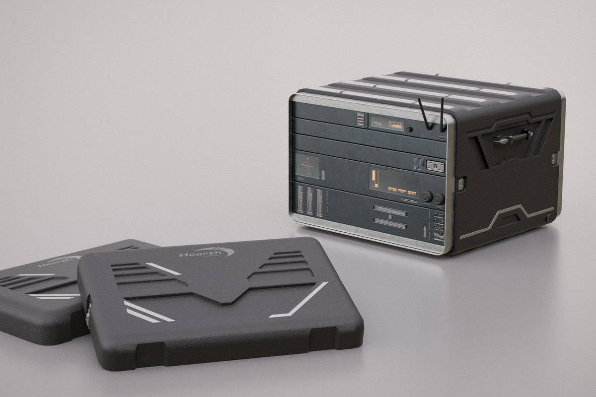 Frontier Comms – Sci-Fi Comms Devices (Animated Distress Beacon + 4 Props)