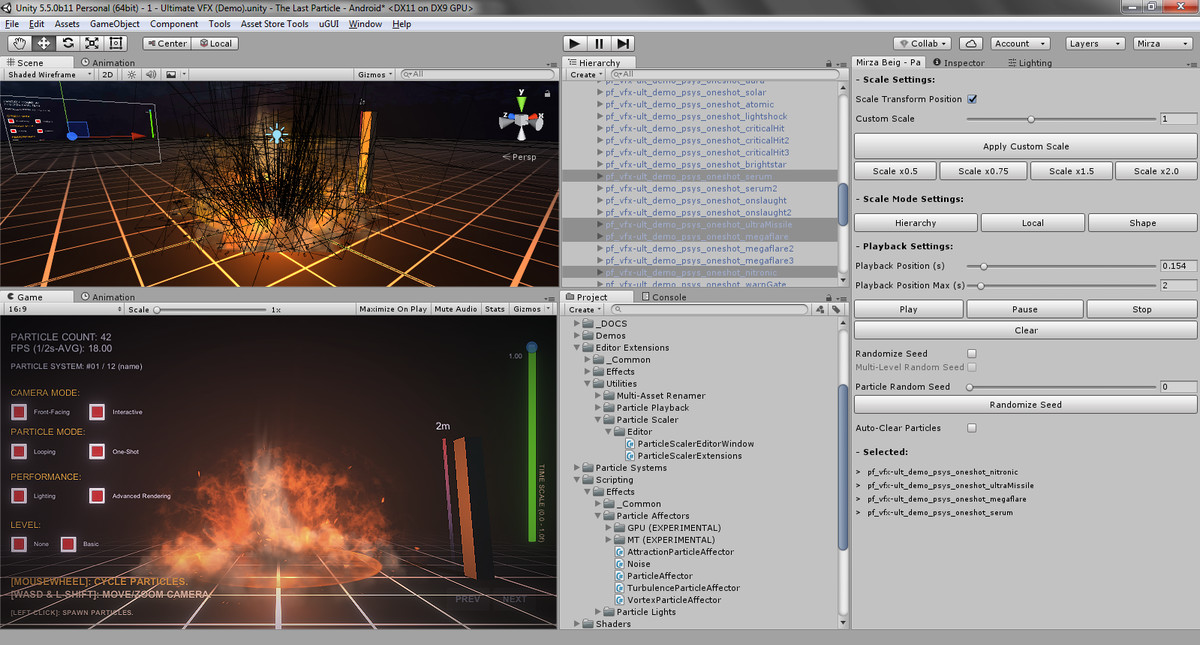Advanced Particle Scaler