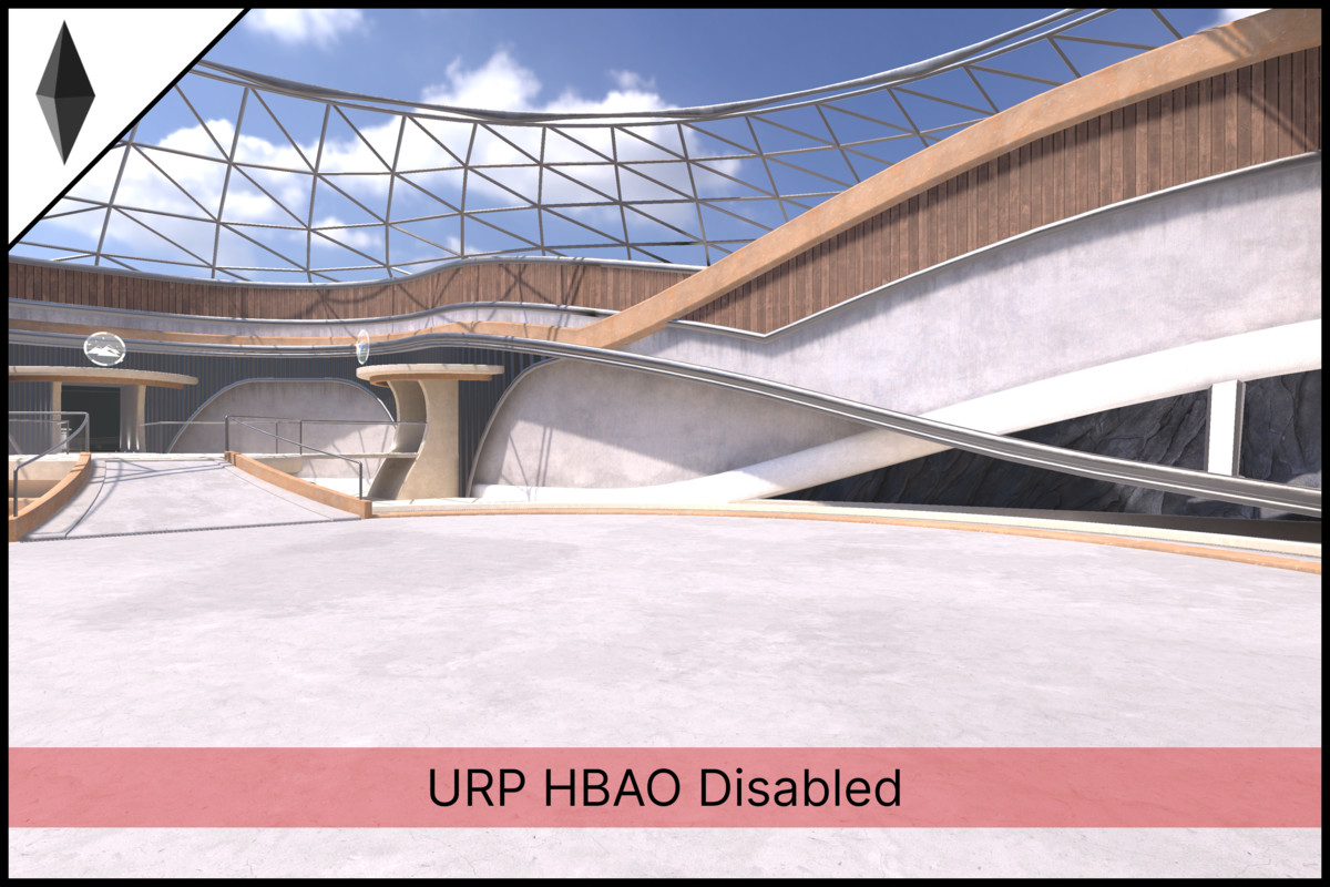 URP Horizon Based Ambient Occlusion