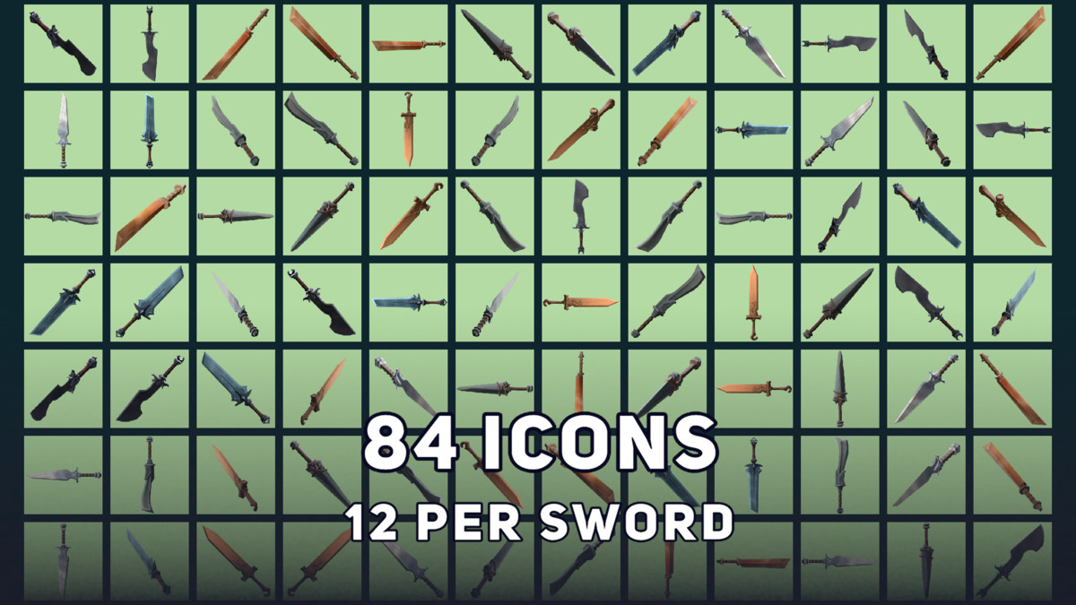 Stylized Melee Weapons & Shields | MEGAPACK#1