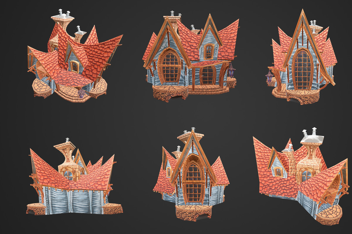 Stylized Fantasy Buildings