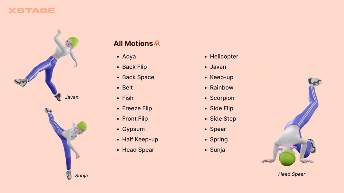 Acrobatic | Stunt Movement Mocap Pack