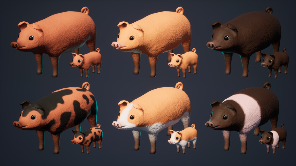 SI - Animated Pig and Piglet