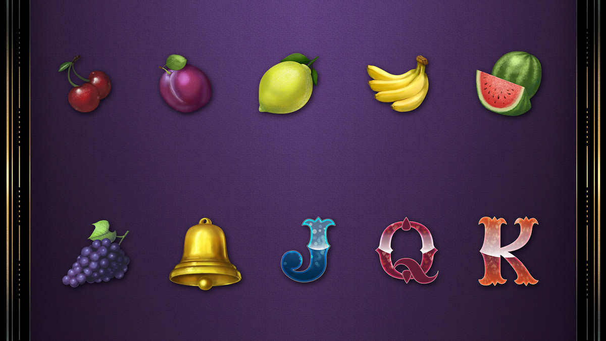 55 Hand-drawn Slots Items Icons