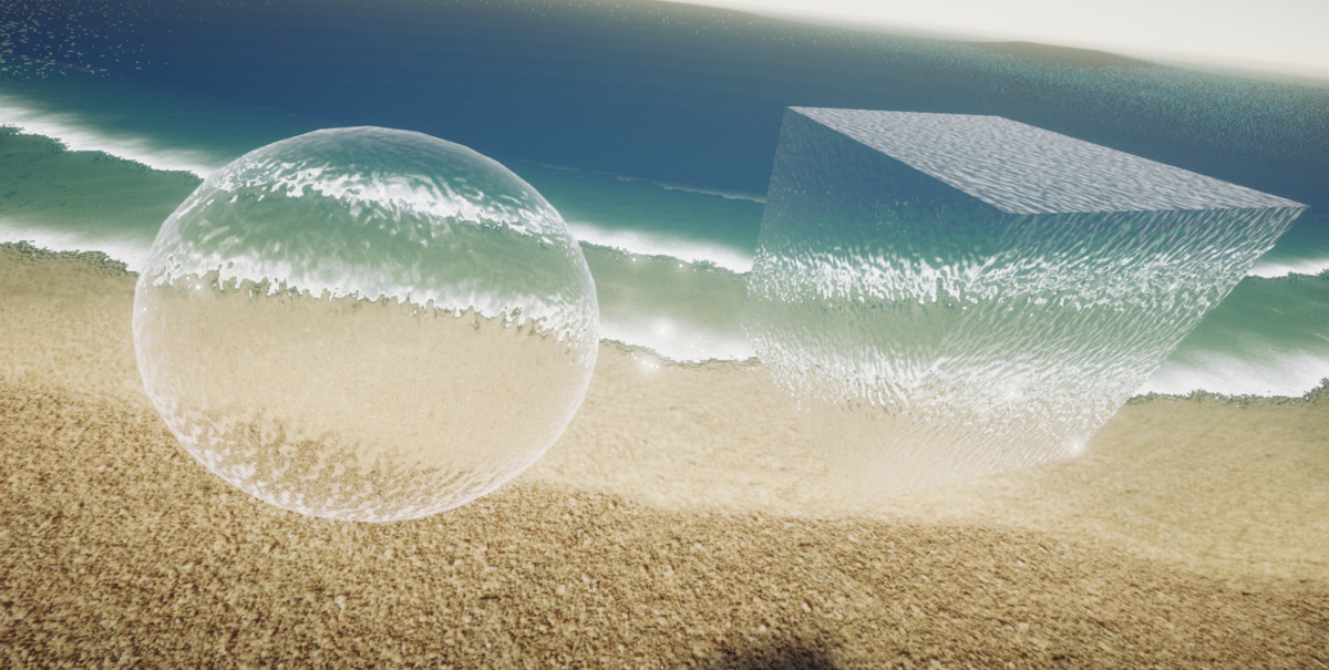 CThru - Realistic Refractive Glass URP - relfections - refraction